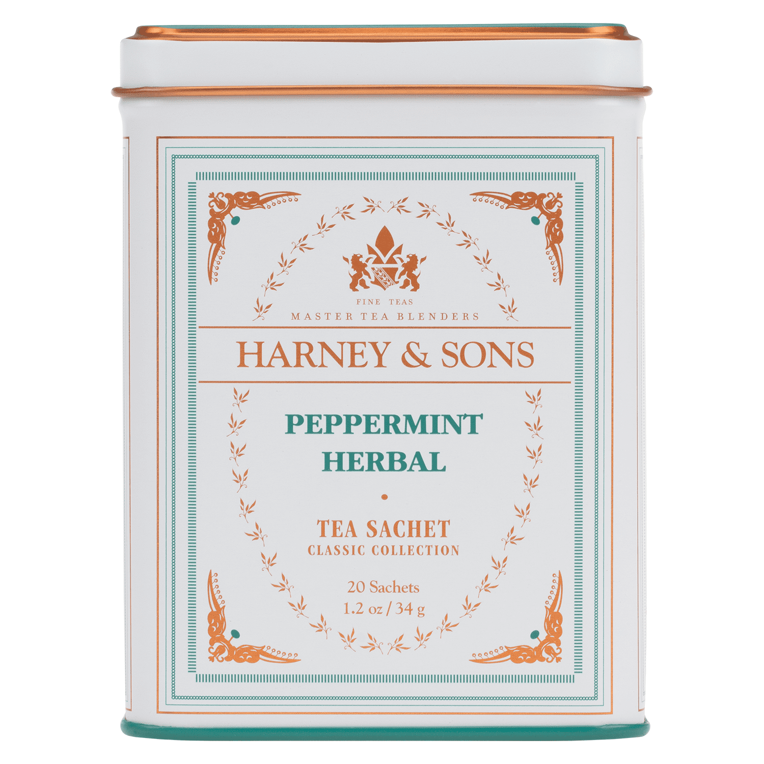 Harney and Sons Peppermint Tea, 20 Sachets 1.2 oz - Walmart.com