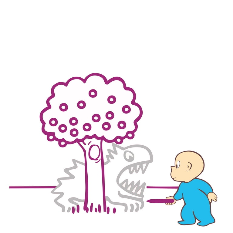 harold and the purple crayon coloring