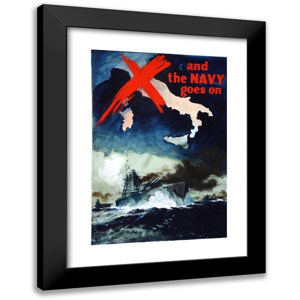 Harold Forster 13x18 Black Modern Framed Museum Art Print Titled - And ...