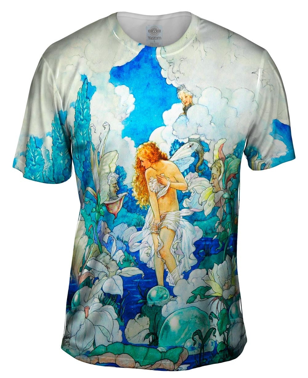 Harold Gaze - Art Of Narrative Poem Love 1919 Mens T-Shirt All Over ...
