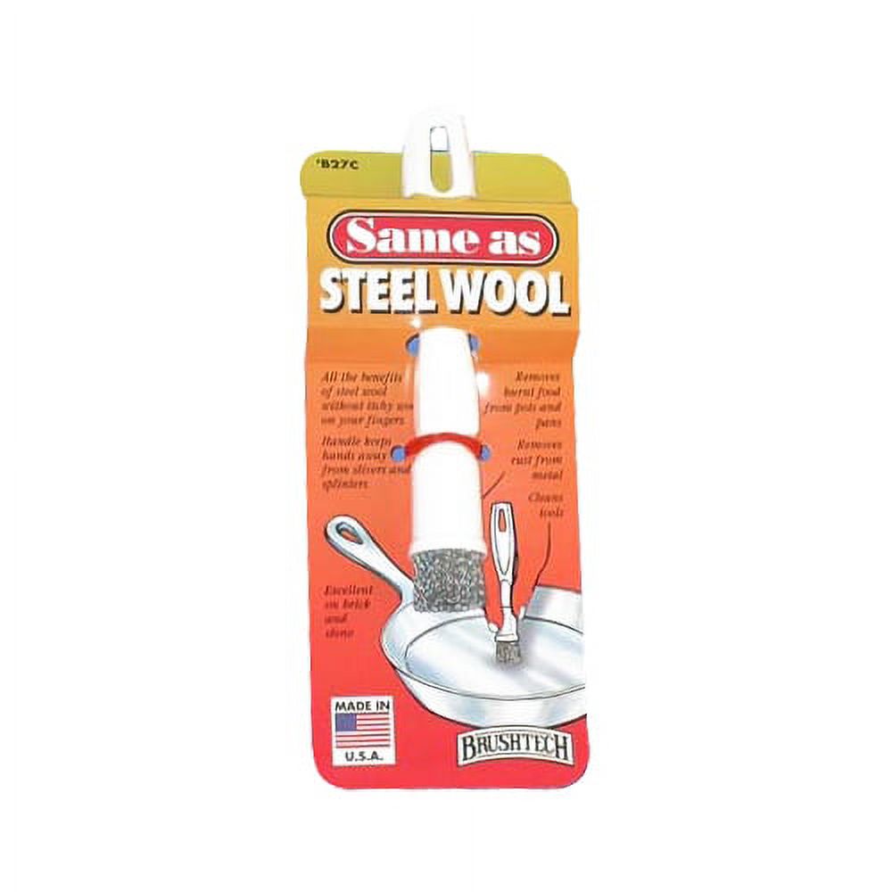 Harold Imports Steel Wool Brush - Walmart.com