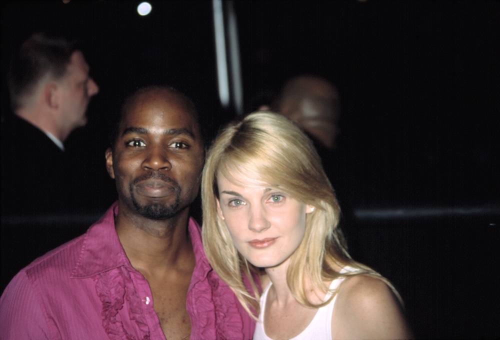 Harold Perrinau And Wife At Premiere Of The Matrix Reloaded, Ny 5132003 ...