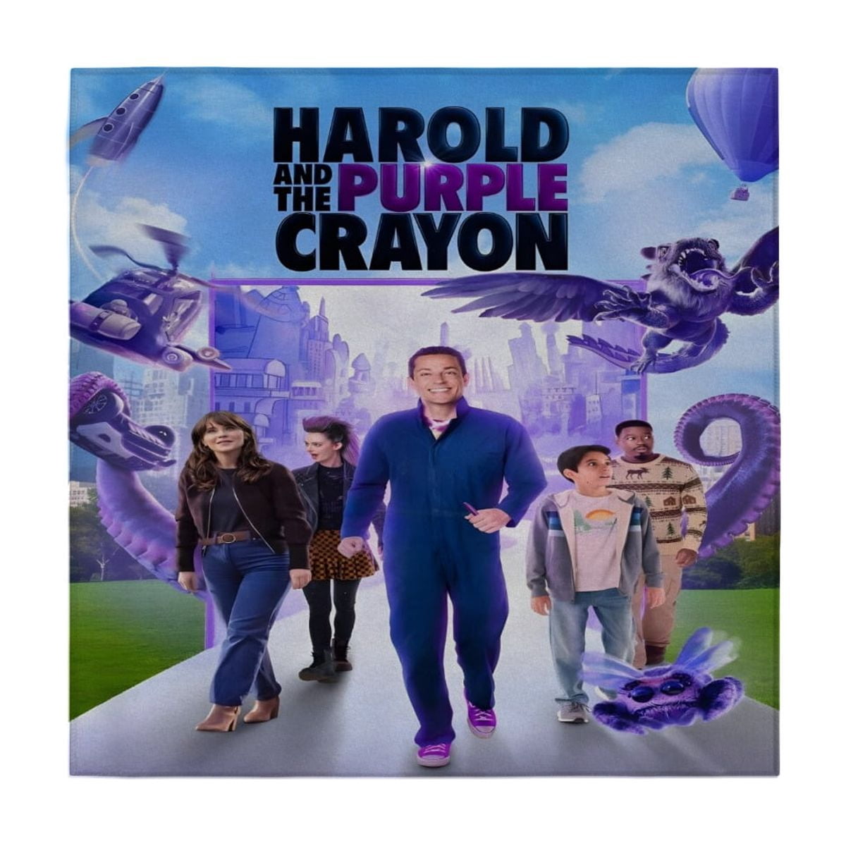 Harold and the Purple Crayon scarf is soft, stylish, and perfect for ...