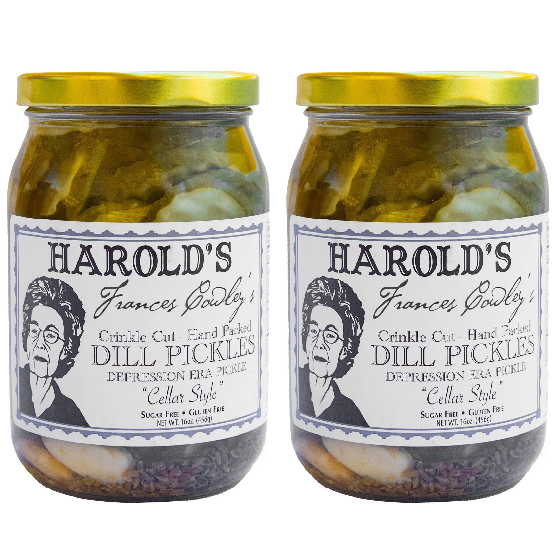 Harold's Frances Cowley's Texas Made Spicy Garlic & Dill Pickles ...