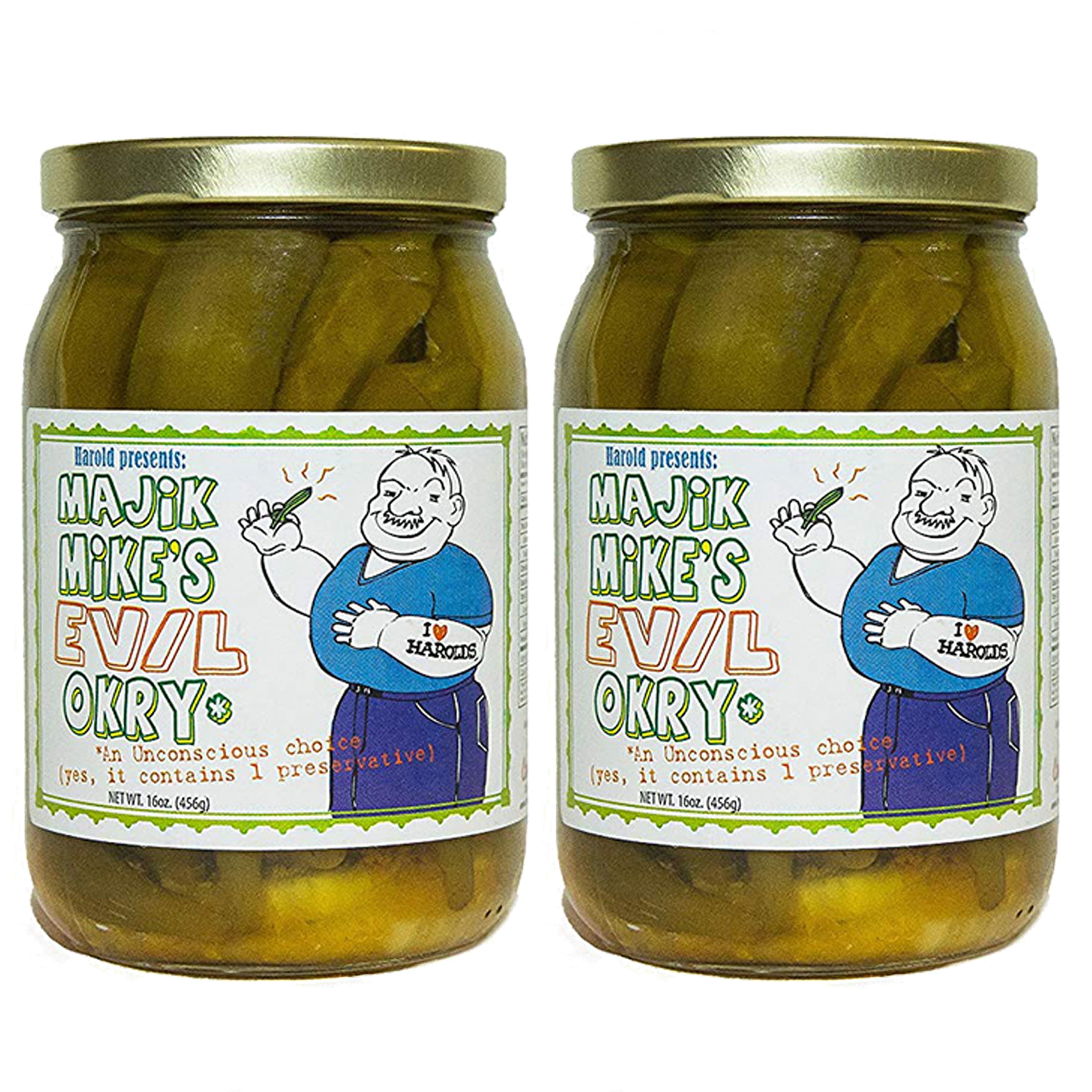 Harold's - Majik Mike’s Evil Okra - Sweet and Spicy Okra - Made with ...