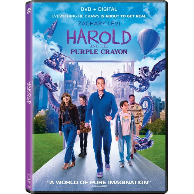 Harold & the Purple Crayon (DVD + Digital Copy) Sony Action & Adventure ...