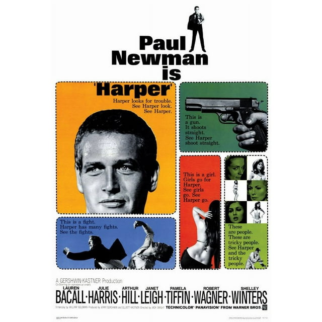 Harper (1966) 11x17 Movie Poster - Walmart.com
