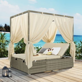 Shop Comfortable Outdoor Sunbeds and Lounge Chairs for Patio Gardens