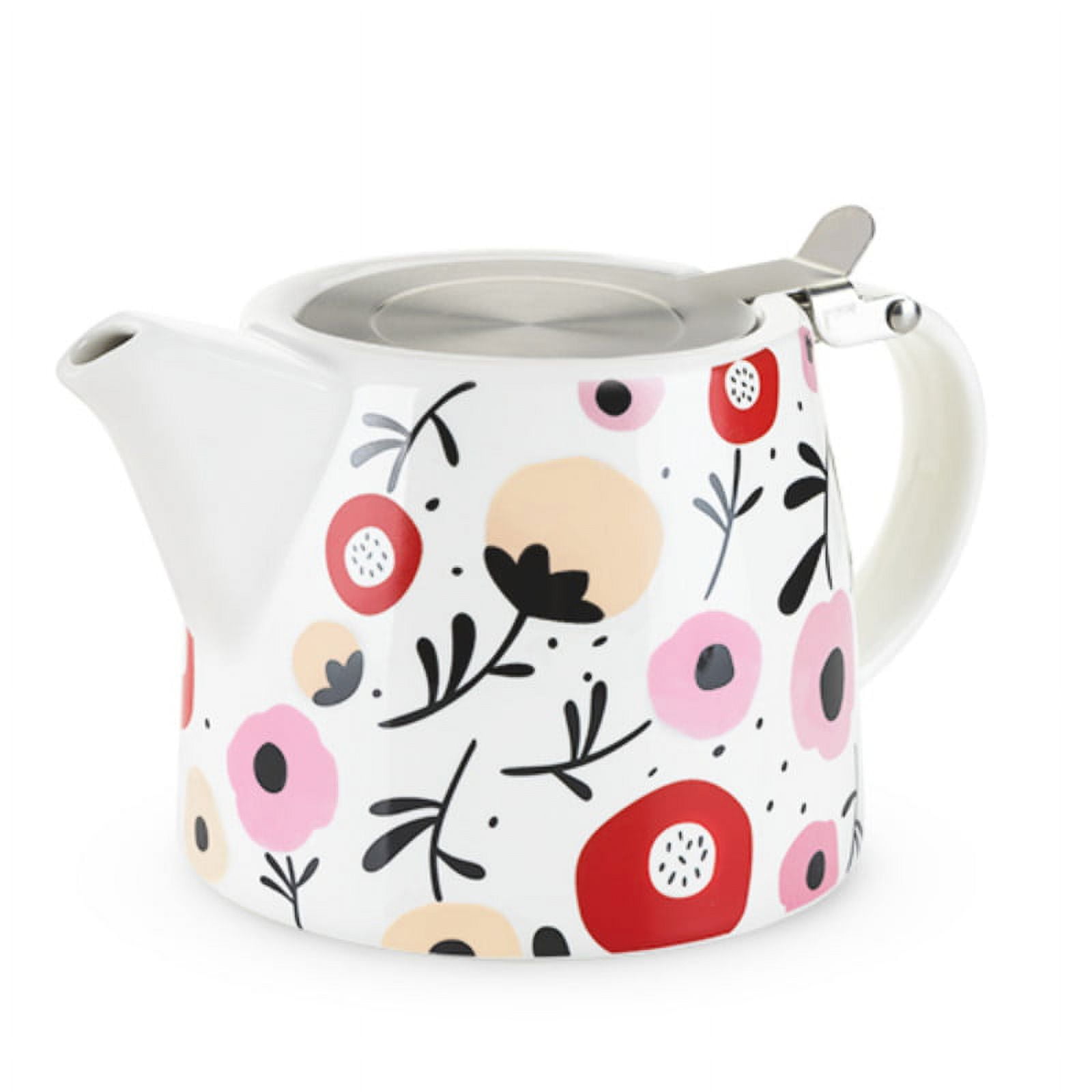 Harper™ Ceramic Teapot & Infuser in Posy Pattern by Pinky Up - Walmart.com