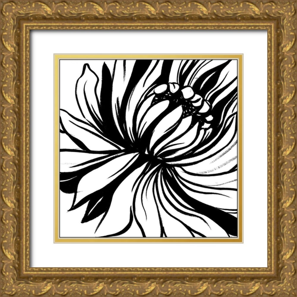 Harper, Ethan 12x12 Gold Ornate Wood Framed with Double Matting Museum ...