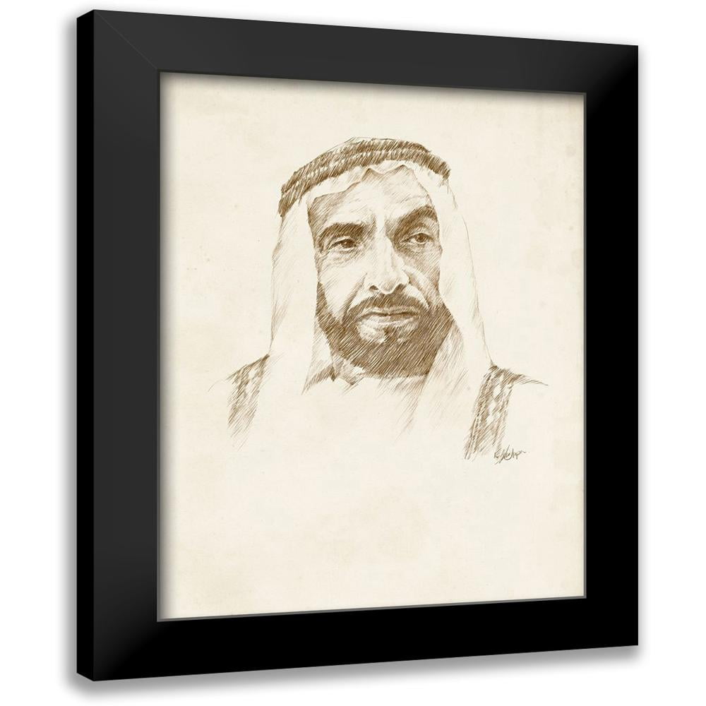 Harper, Ethan 12x14 Black Modern Framed Museum Art Print Titled - Late ...