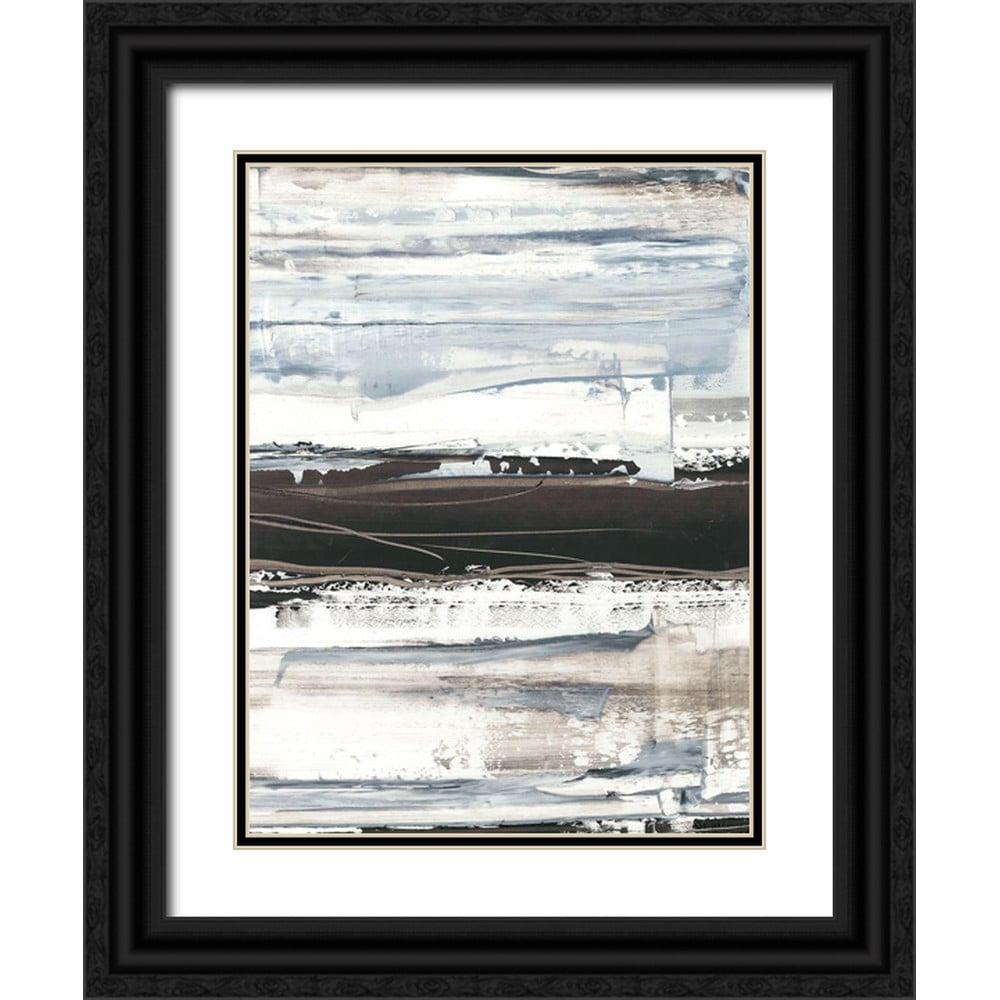 Harper, Ethan 12x14 Black Ornate Wood Framed with Double Matting Museum ...