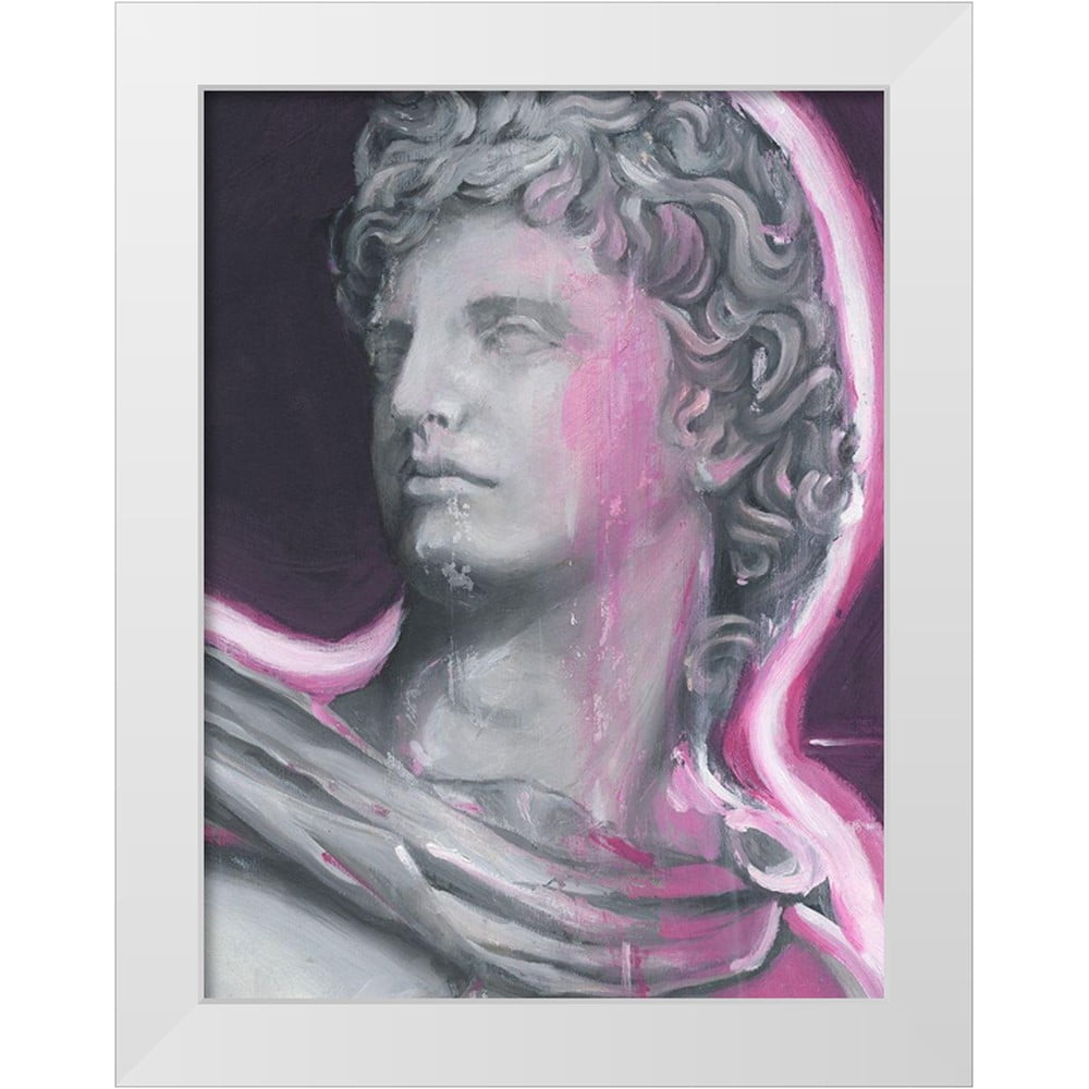 Harper, Ethan 12x14 White Modern Wood Framed Museum Art Print Titled ...