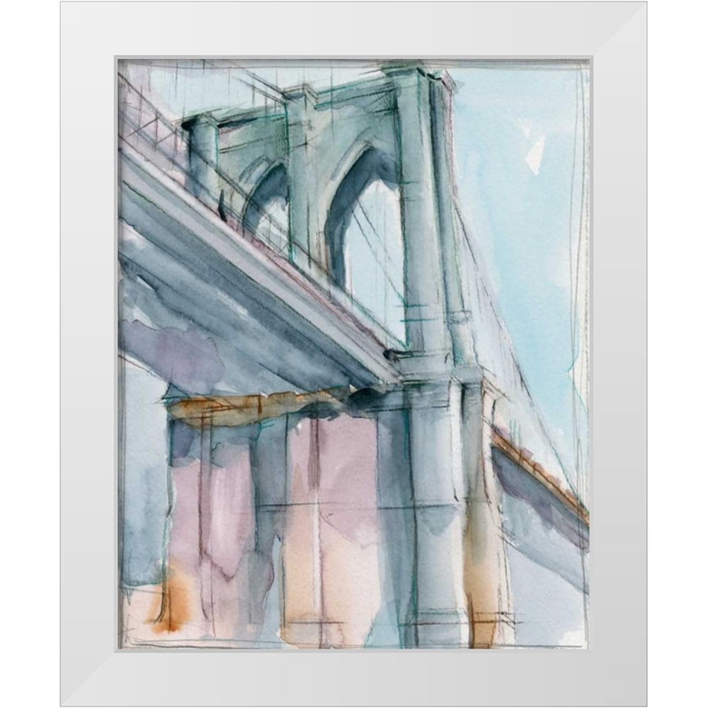Harper, Ethan 12x14 White Modern Wood Framed Museum Art Print Titled ...