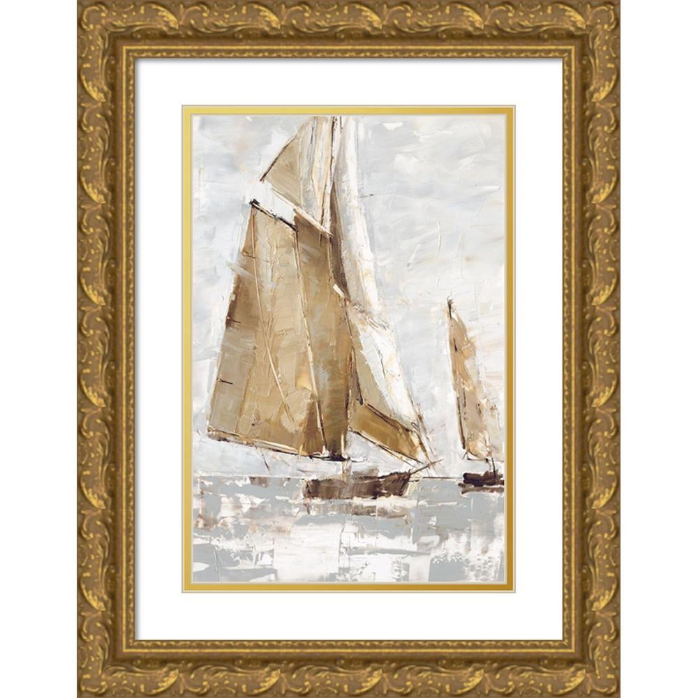 Harper, Ethan 13x18 Gold Ornate Wood Framed with Double Matting Museum ...
