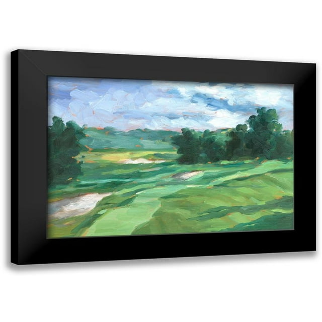 Harper, Ethan 14x11 Black Modern Framed Museum Art Print Titled - Golf ...