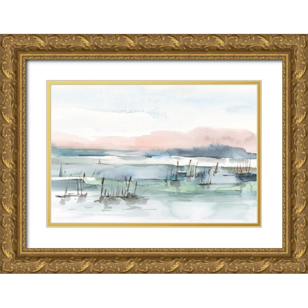 Harper, Ethan 14x11 Gold Ornate Wood Framed with Double Matting Museum ...