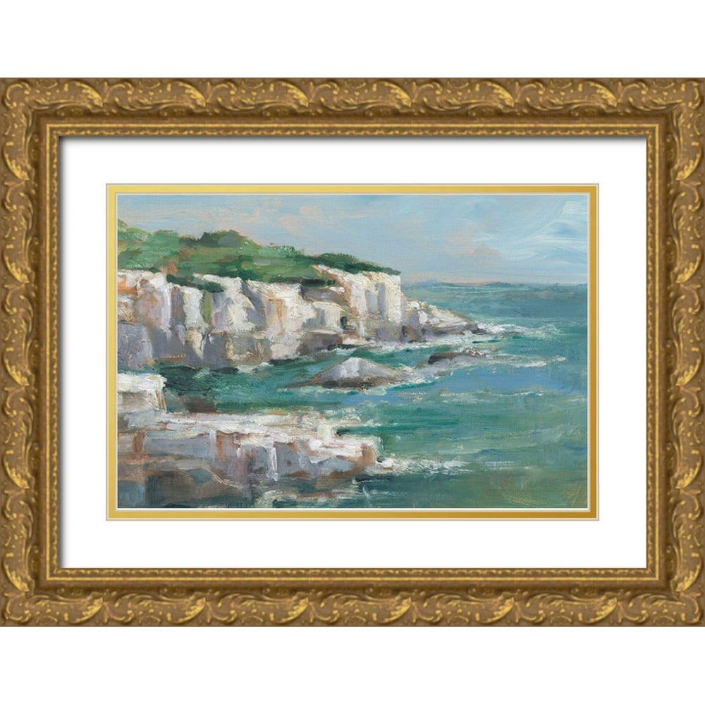 Harper, Ethan 14x11 Gold Ornate Wood Framed with Double Matting Museum Art Print Titled - White ...