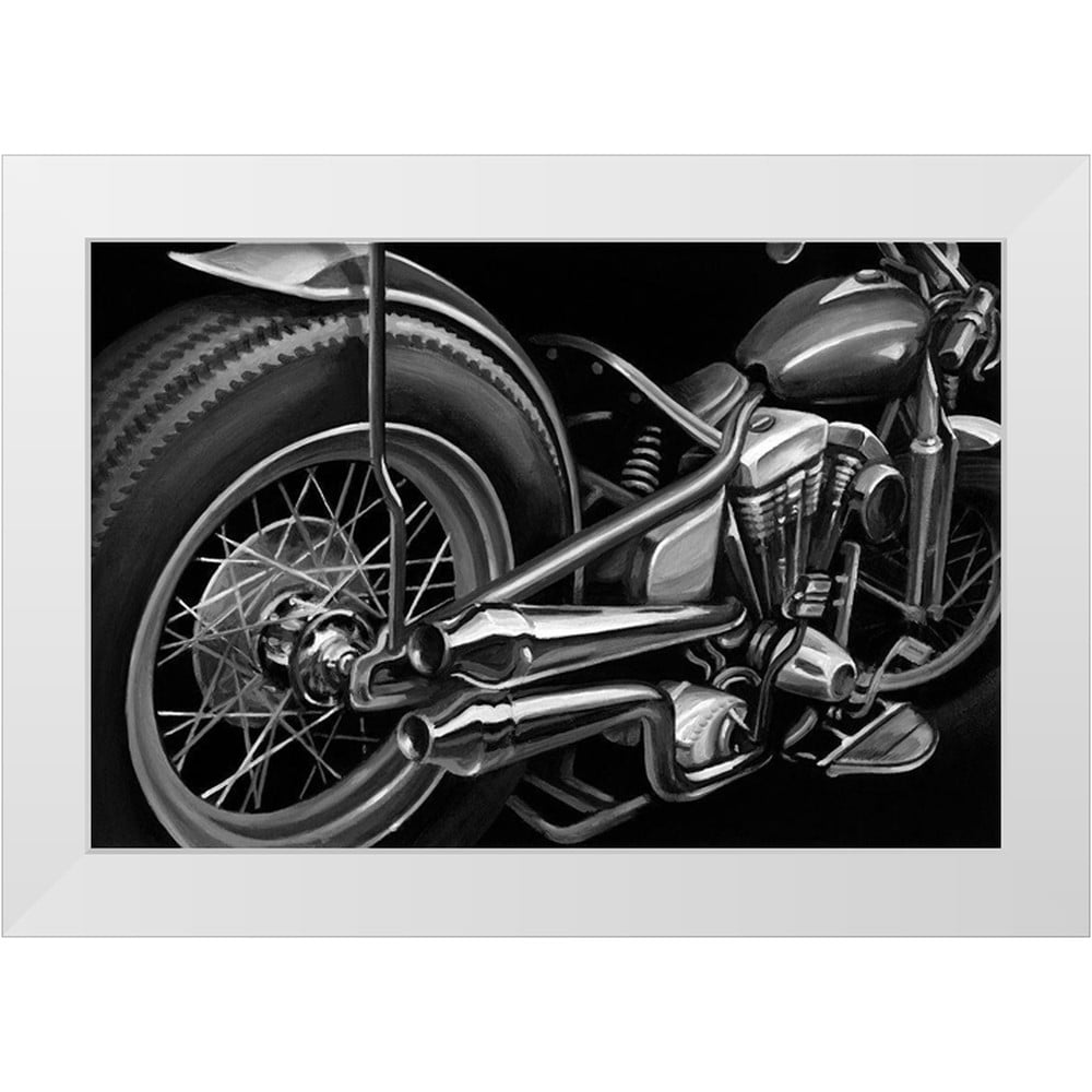 Harper, Ethan 14x11 White Modern Wood Framed Museum Art Print Titled ...