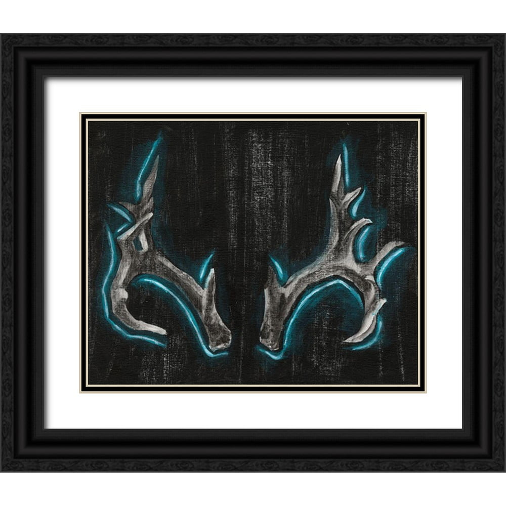 Harper, Ethan 14x12 Black Ornate Wood Framed with Double Matting Museum ...