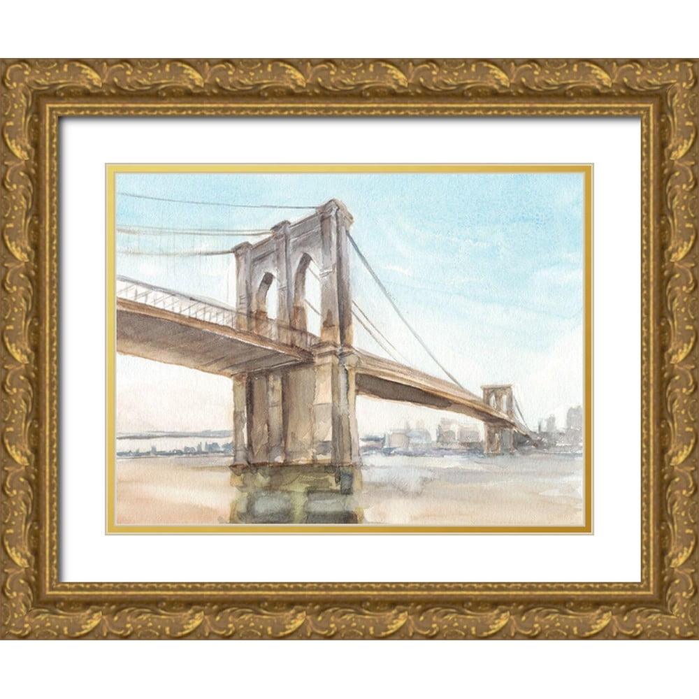 Harper, Ethan 14x12 Gold Ornate Wood Framed with Double Matting Museum ...