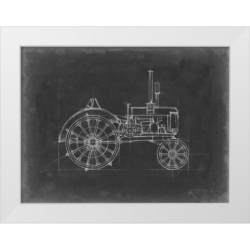 Harper, Ethan 14x12 White Modern Wood Framed Museum Art Print Titled ...