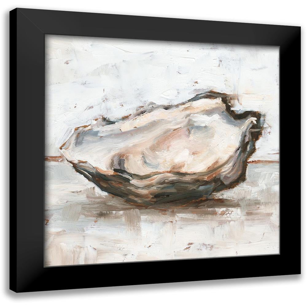 Harper, Ethan 15x15 Black Modern Framed Museum Art Print Titled - Oyster Study I - Walmart.com
