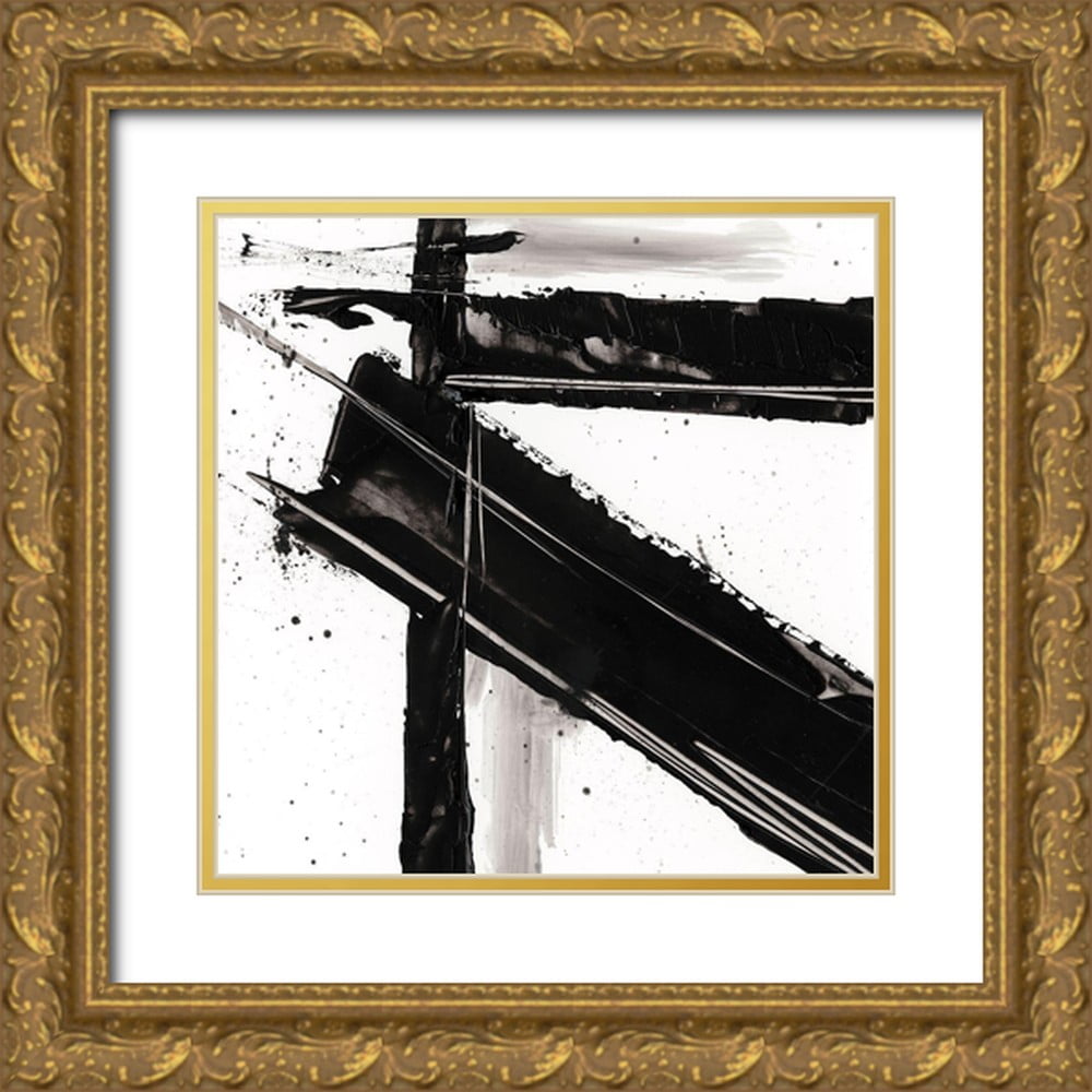 Harper, Ethan 15x15 Gold Ornate Wood Framed with Double Matting Museum ...