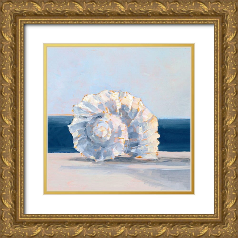 Harper, Ethan 15x15 Gold Ornate Wood Framed with Double Matting Museum ...