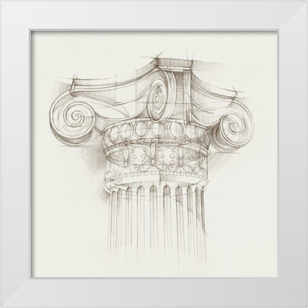 Harper, Ethan 15x15 White Modern Wood Framed Museum Art Print Titled ...