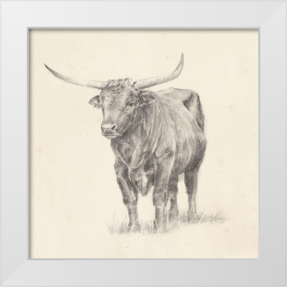 Harper, Ethan 15x15 White Modern Wood Framed Museum Art Print Titled ...