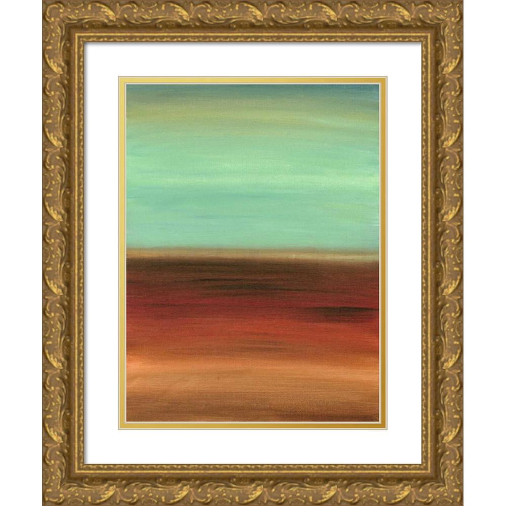 Harper, Ethan 15x18 Gold Ornate Wood Framed with Double Matting Museum Art Print Titled ...