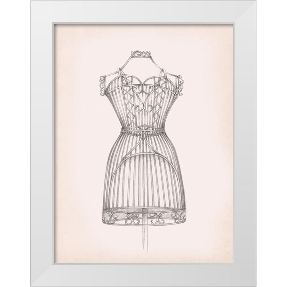 Harper, Ethan 15x18 White Modern Wood Framed Museum Art Print Titled ...