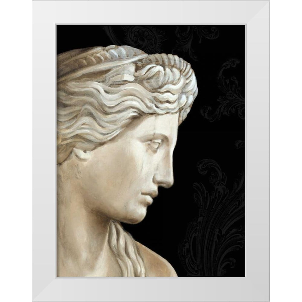 Harper, Ethan 15x18 White Modern Wood Framed Museum Art Print Titled ...