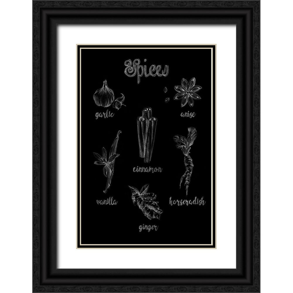 Harper, Ethan 17x24 Black Ornate Wood Framed with Double Matting Museum ...