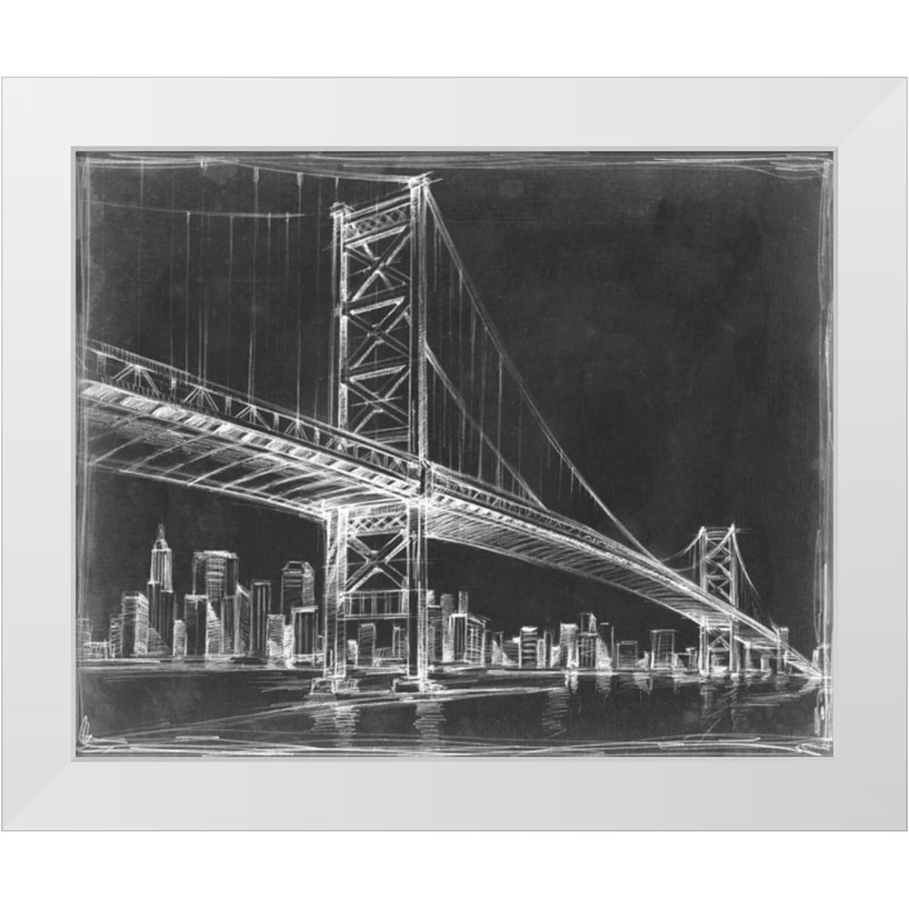 Harper, Ethan 18x15 White Modern Wood Framed Museum Art Print Titled ...