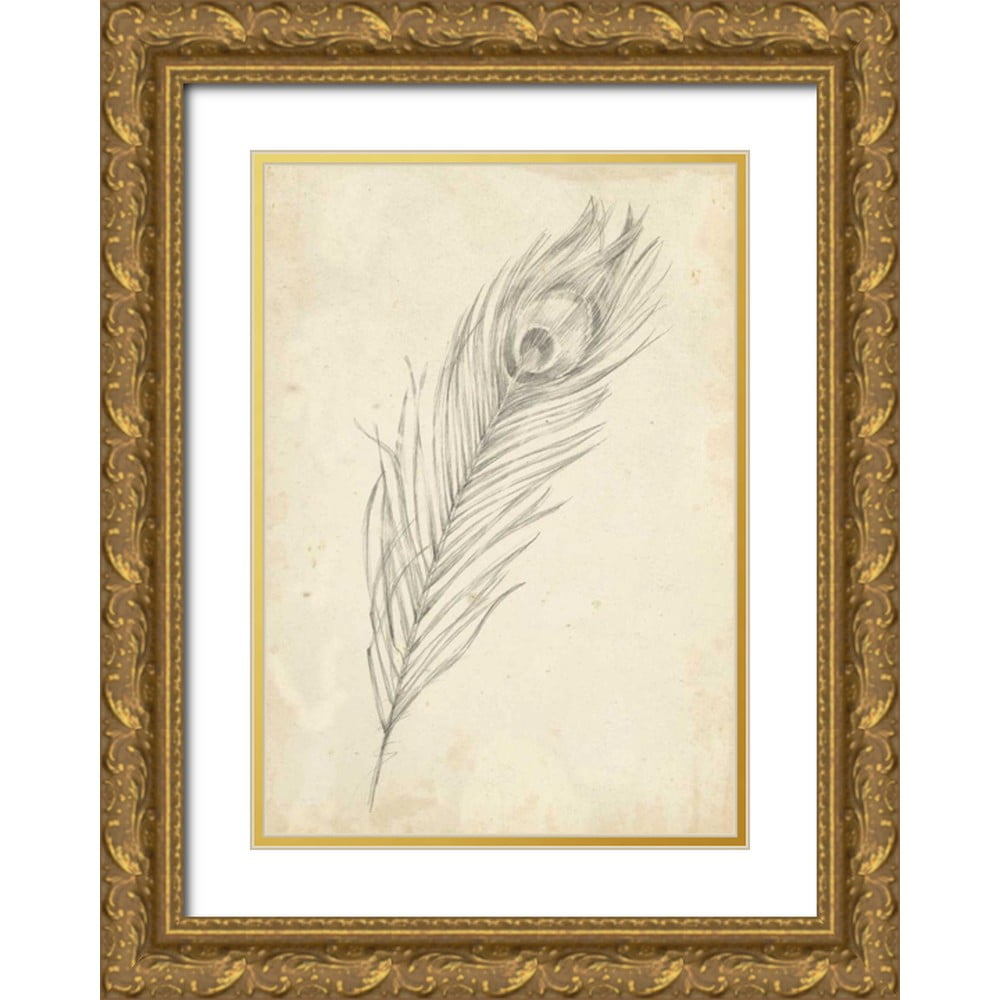 Harper, Ethan 18x24 Gold Ornate Wood Framed with Double Matting Museum Art Print Titled ...