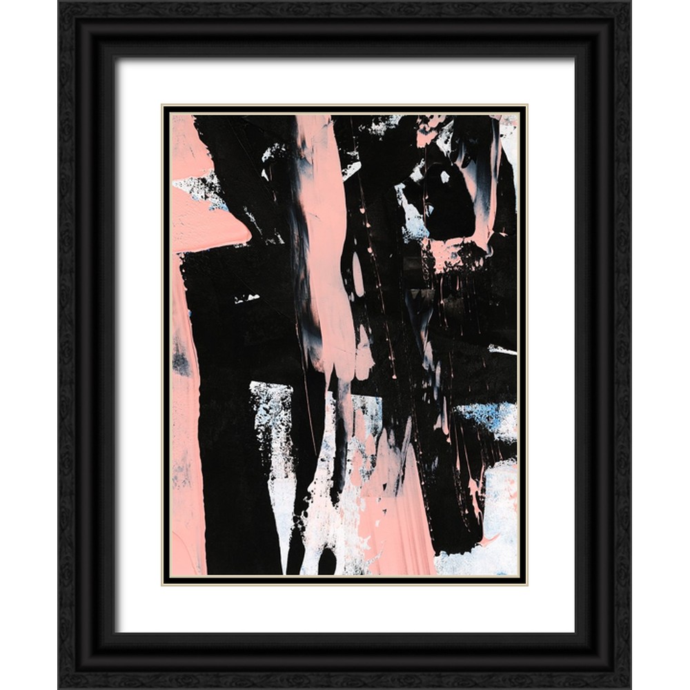 Harper, Ethan 19x24 Black Ornate Wood Framed with Double Matting Museum ...