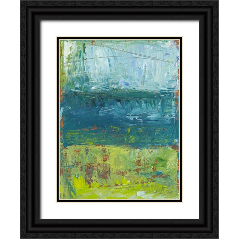 Harper, Ethan 19x24 Black Ornate Wood Framed with Double Matting Museum ...