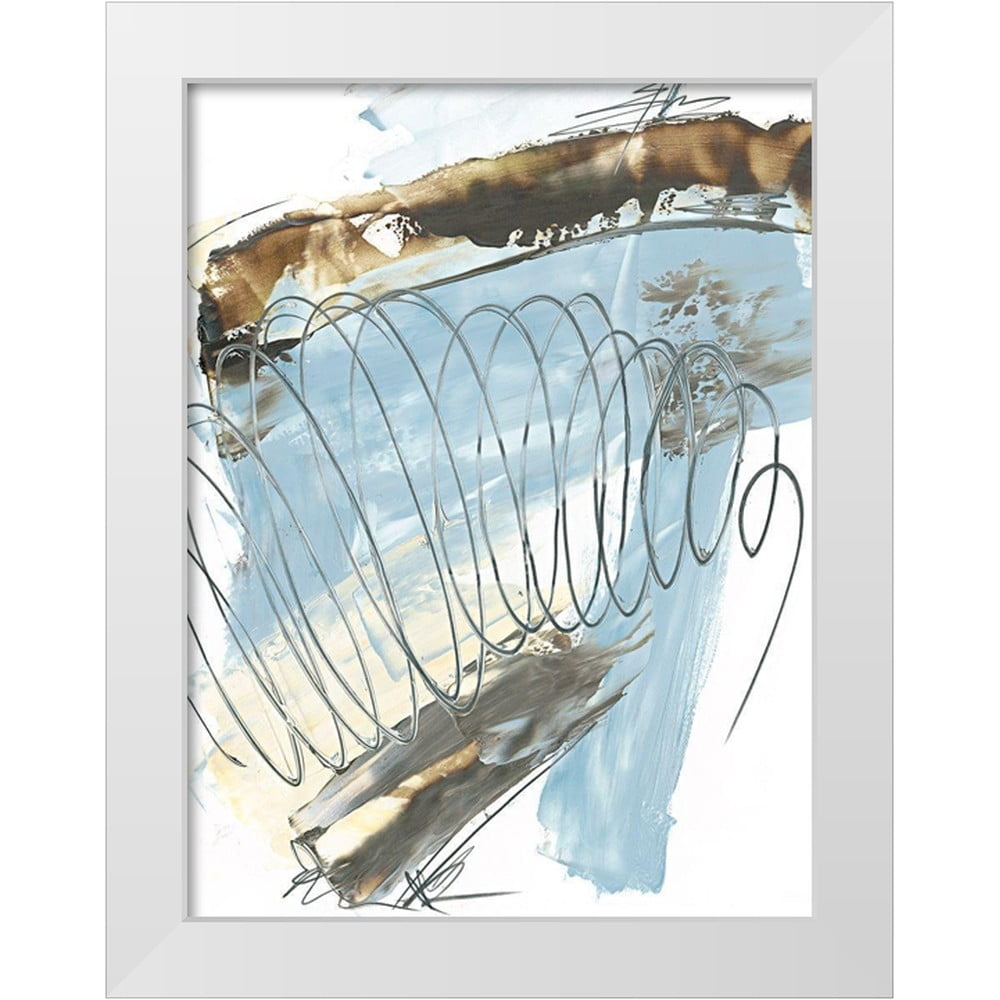 Harper, Ethan 19x24 White Modern Wood Framed Museum Art Print Titled ...