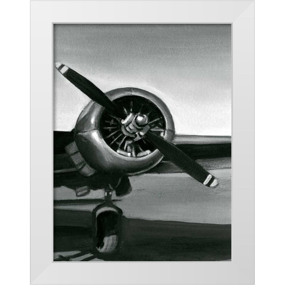 Harper, Ethan 19x24 White Modern Wood Framed Museum Art Print Titled ...