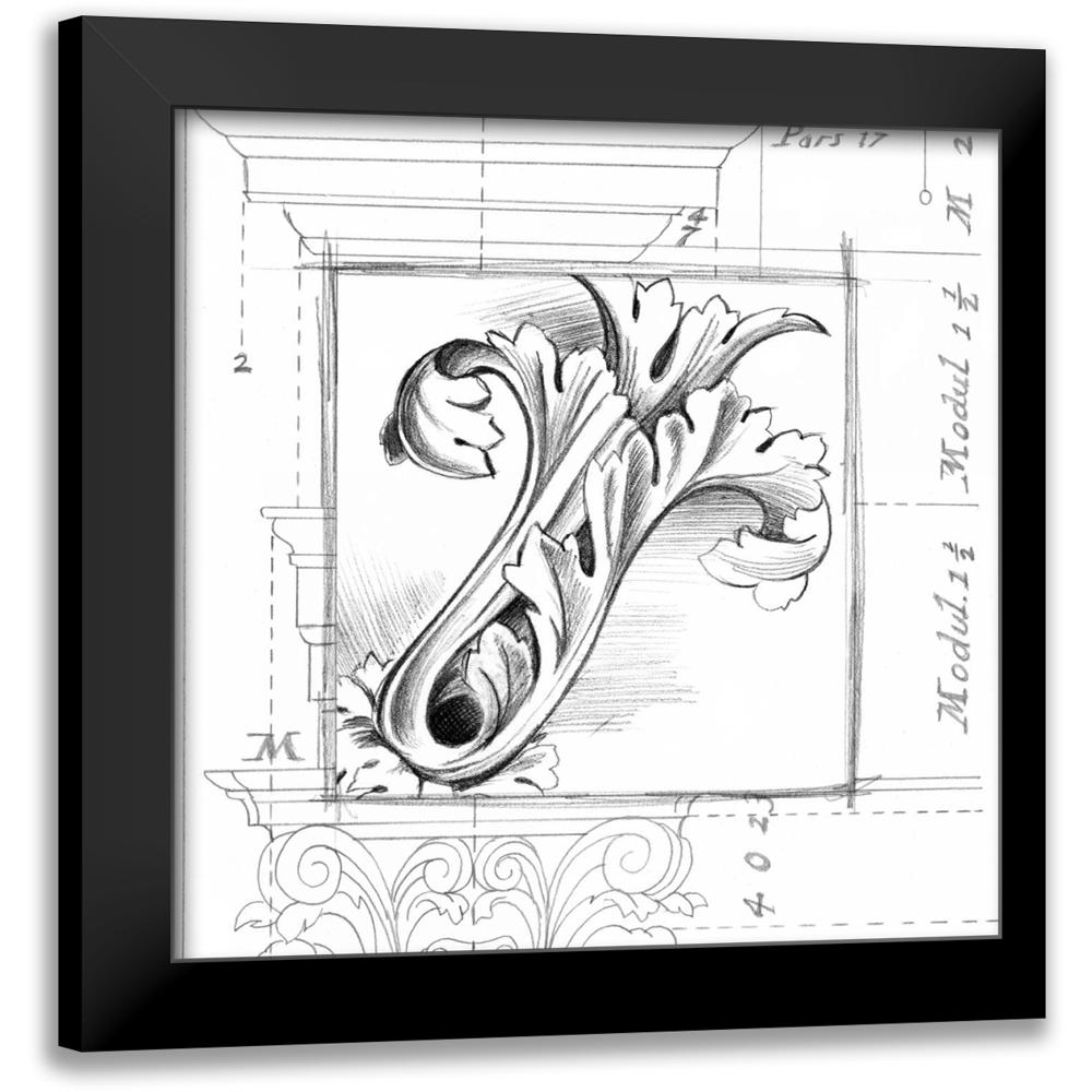 Harper, Ethan 20x20 Black Modern Framed Museum Art Print Titled ...