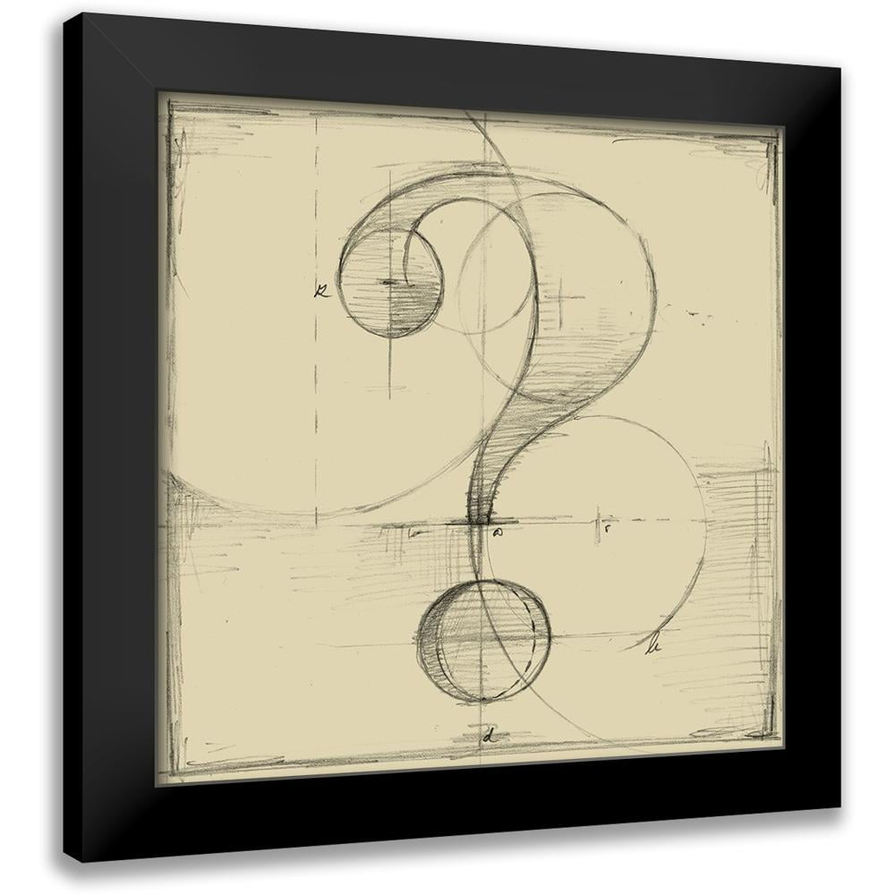 Harper, Ethan 20x20 Black Modern Framed Museum Art Print Titled ...
