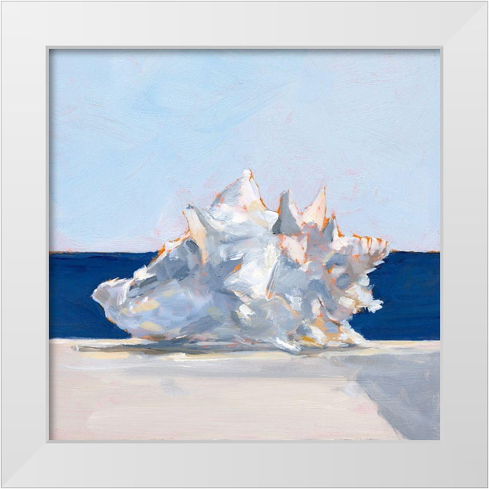 Harper, Ethan 20x20 White Modern Wood Framed Museum Art Print Titled ...