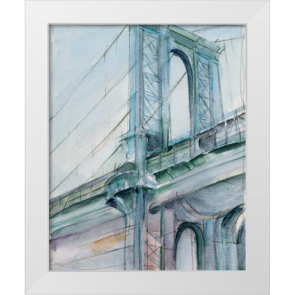 Harper, Ethan 20x24 White Modern Wood Framed Museum Art Print Titled ...