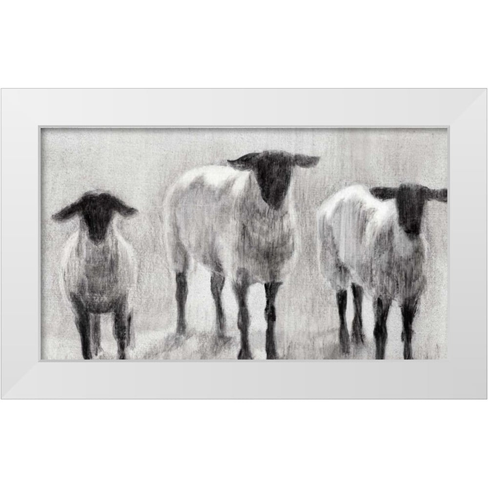 Harper, Ethan 24x15 White Modern Wood Framed Museum Art Print Titled ...