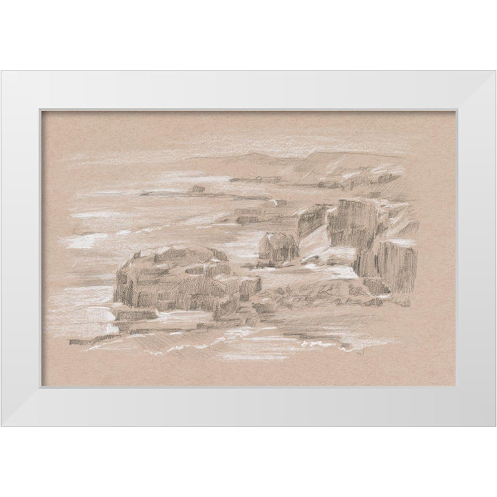 Harper, Ethan 24x17 White Modern Wood Framed Museum Art Print Titled ...
