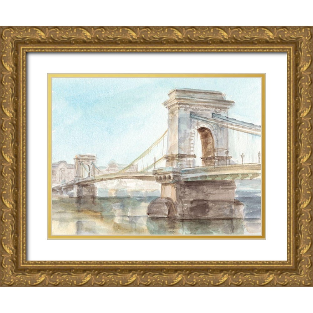 Harper, Ethan 24x19 Gold Ornate Wood Framed with Double Matting Museum ...