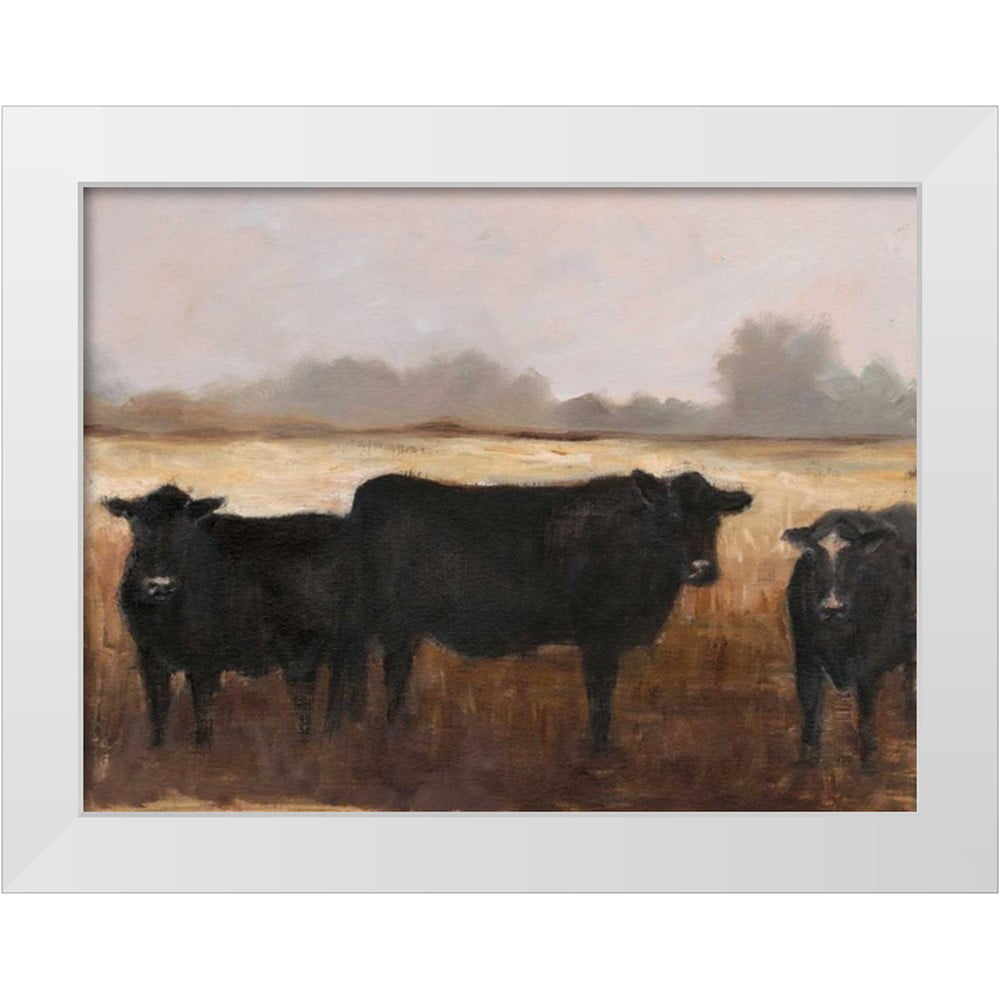 Harper, Ethan 24x19 White Modern Wood Framed Museum Art Print Titled ...