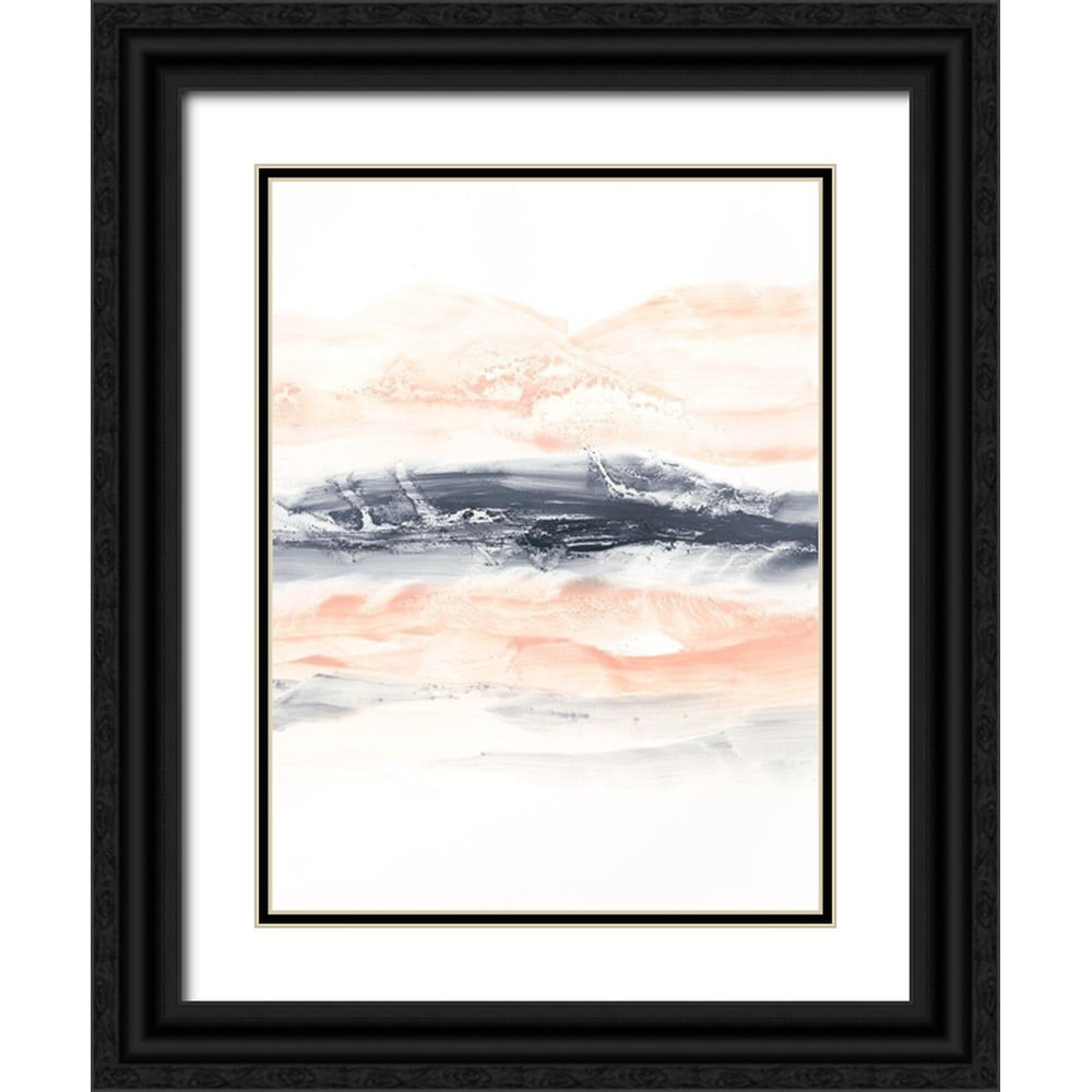 Harper, Ethan 25x32 Black Ornate Wood Framed with Double Matting Museum ...